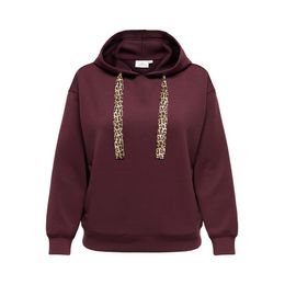 Only Hoodie in Bordeaux - 15% | Gr&ouml;&szlig;e S-42/44 | Damen-sweatshirts-jacken