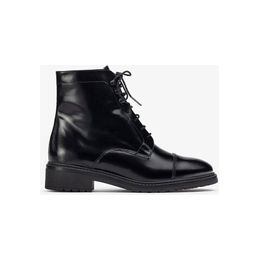 Unisa Leder-Boots "Eady" in Schwarz - 66% | Gr&ouml;&szlig;e 37 | Damen-stiefel