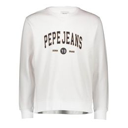 Pepe Jeans Sweatshirt in Wei&szlig; - 74% | Gr&ouml;&szlig;e S | Herren-plussize