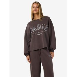 Noisy may Sweatshirt in Braun - 42% | Gr&ouml;&szlig;e L | Damen-sweatshirts-jacken