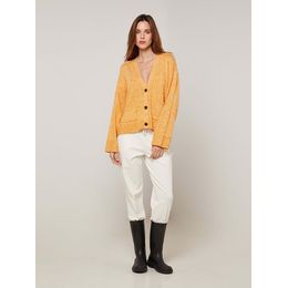 Rodier Cardigan in Orange - 60% | Gr&ouml;&szlig;e XL | Damen-pullover-cardigans