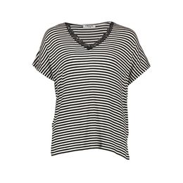 Sublevel Shirt in Schwarz/ Wei&szlig; - 36% | Gr&ouml;&szlig;e XL | Damen-tops