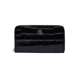 CXL by Christian Lacroix Leder-Geldb&ouml;rse "Concorde" in Schwarz - (B)20 x (H)11 cm - 72% | Portemonnaies-etuis