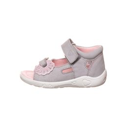 Pepino Leder-Sandalen "Sylvie" in Grau/ Rosa - 55% | Gr&ouml;&szlig;e 20 | Babysandalen