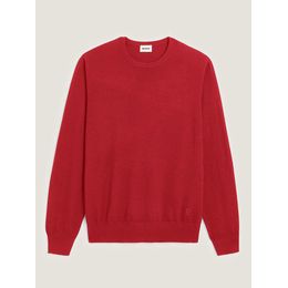 Rodier Wollpullover in Rot - 58% | Gr&ouml;&szlig;e S | Herren-plussize