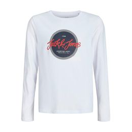 Jack & Jones JACK & JONES Junior Longsleeve "Urban" in Wei&szlig; - 36% | Gr&ouml;&szlig;e 176 | Kinder-longsleeves