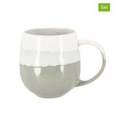 Ogo Living 6er-Set: Jumbotassen "Riga" in Gr&uuml;n - 440 ml - 28% | Gedeckter-tisch