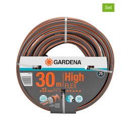 Gardena Schlauch "Comfort HighFLEX" in Schwarz/ Orange - 10x10 13 mm (1/2"), 30 m - 27% | Gartendekoration