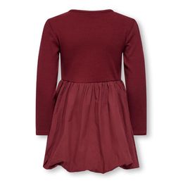 KIDS Only Kleid "Trinny" in Rot - 50% | Gr&ouml;&szlig;e 110 | Kinderkleider