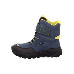 Superfit Leder-Winterboots "Rocket" in Dunkelblau - 40% | Gr&ouml;&szlig;e 38 | Kinderstiefel