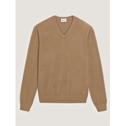 Rodier Wollpullover in Hellbraun - 64% | Gr&ouml;&szlig;e L | Herren-plussize