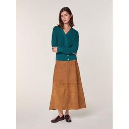 Rodier Wollcardigan in Petrol - 60% | Gr&ouml;&szlig;e S | Damen-pullover-cardigans
