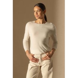 Perfect Cashmere Kaschmir-Pullover "Vanessa" in Creme - 59% | Gr&ouml;&szlig;e XL | Damen-pullover-cardigans