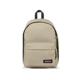 Eastpak Damen Freizeitrucksack &raquo;OUT OF OFFICE&laquo; Unisex Cityrucksack, Arbeitsrucksack, Schulrucksack mit Logo-Aufn&auml;her beige B/H/T: 29,5cm x 44cm x 22cm