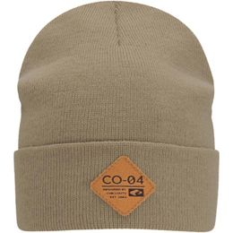 Chillouts Damen Chillouts Beanie &raquo;Nicki Hat&laquo; Hautsympathisch, atmungsaktiv, w&auml;rmend, Doppellagig braun