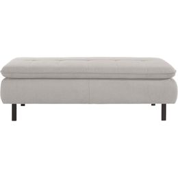 Home Affaire Hockerbank &raquo;Birkholm&laquo; passend zur Serie "Birkholm", B/T/H: 137/65/44 cm silber 98% Polyester 2% Polyamid