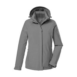 Killtec Damen Funktionsjacke &raquo;KOW 250 WMN JCKT&laquo; Wasserdichte Damenjacke, atmungsaktiv, abnehmbare Kapuze 44
