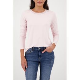 monari Damen Langarmshirt &raquo;Shirt Basic Schmuck Kette&laquo; Regular fit mit Rundhalsausschnitt 38