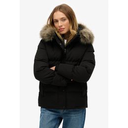 Superdry Damen Steppjacke &raquo;EVEREST 5 BAFFLE PUFFER JKT&laquo; mit Kapuze Kunstfaser, relaxed fit XL
