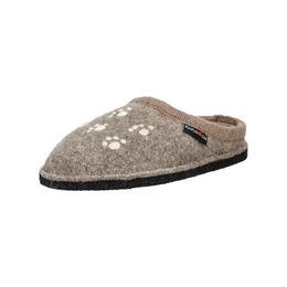Haflinger Hausschuh &raquo;Hausschuhe Wolle&laquo; Beige 37 37 Verschluss: Schlupfschuh