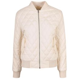 Urban Classics Damen Urban Classics Allwetterjacke &raquo; Damen Ladies Diamond Quilt Nylon Jacket&laquo; 1 Stk. tlg. ohne Kapuze L