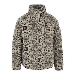 Karl Kani Damen Allwetterjacke &raquo; Damen KM233-024-1 KK Og Paisley Teddy Puffer Jacket&laquo; 1 Stk. tlg. ohne Kapuze L