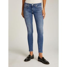 Tommy Jeans Skinny-fit-Jeans &raquo;SOPHIE LW SKN&laquo; mit Logo-Badge, in Kn&ouml;chell&auml;nge Medium Blue 28 - L&auml;nge 28 L&auml;nge 28 28 Figurbetonende Skinny-fit-Jeans...