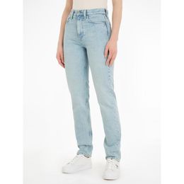 Calvin Klein Jeans Straight-Jeans &raquo;AUTHENTIC SLIM STRAIGHT&laquo; im 5-Pocket-Style light blue30 27 - L&auml;nge 30 L&auml;nge 30 27 Straight-Fit Jeans mit geradem...