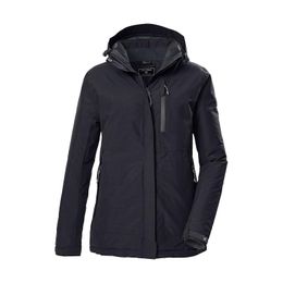 Killtec Damen Funktionsjacke &raquo;KOW 225 WMN JCKT&laquo; Atmungsaktive, wind- und wasserdichte Damenjacke, abnehmbare Kapuze 44