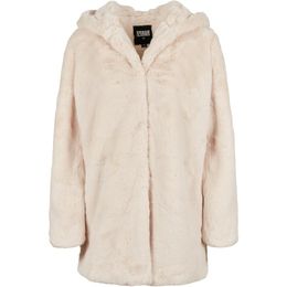 Urban Classics Damen Urban Classics Parka &raquo; Damen Ladies Hooded Teddy Coat&laquo; 1 Stk. tlg. ohne Kapuze M