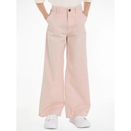 Tommy Hilfiger Chinohose &raquo;MABEL CHINO PANT&laquo; in Unifarbe Whimsy Pink 4 (104) - N-Gr N-Gr 4 (104) Chinohose von Tommy Hilfiger