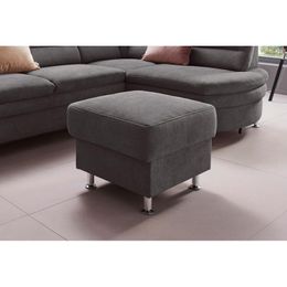 Home Affaire Hocker &raquo;Cardoso&laquo; mit Stauraum, passend zur Serie grau Struktur impr&auml;gniert (100% Polyester);Luxus-Microfaser ALTARA NUBUCK (100% 
