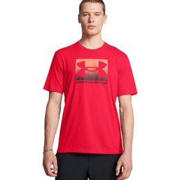 Under Armour Herren T-Shirt &raquo;UA M BOXED SPORTS UPDATED SS&laquo; sportlicher Stil, Rundhalsausschnitt, aus Baumwolle und Polyester rot S