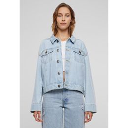 Urban Classics Damen Urban Classics Jeansjacke &raquo; Ladies 80&lsquo;s Oversized Denim Jacket&laquo; 1 Stk. tlg. ohne Kapuze M