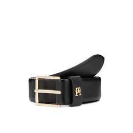 Tommy Hilfiger Herren Lederg&uuml;rtel &raquo;TH SQUARE 3 cm breit&laquo; mit quadratischer Schnalle, Breite: 3cm