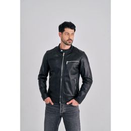Freaky Nation Damen Lederjacke &raquo;Lucky Jim-FN&laquo; schwarz M Trachtenmode