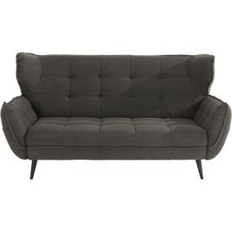 Home Affaire 2-Sitzer &raquo;Ariana&laquo; Big-Sofa bzw. stylischer Hochlehner gr&uuml;n 100% Polyester