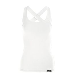 WINSHAPE Damen Sporttop &raquo;WVR25&laquo; Cross Back Style wei&szlig; M