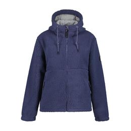 Icepeak M&auml;dchen Fleecejacke &raquo;ADDIAS&laquo; 1 Stk. tlg. mit Kapuze mit Stehkragen, mit gef&uuml;tterter Kapuze, mit Kordelzug blau M