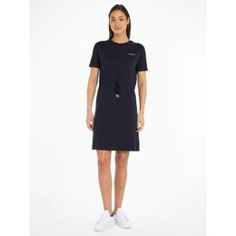 Tommy Hilfiger Shirtkleid &raquo;1985 REG MINI CORP TEE DRSS SS&laquo; mit Schriftzug Desert Sky L (40) - N-Gr N-Gr L (40) Hergestellt aus 100% Baumwolle:...