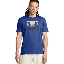 Under Armour Herren T-Shirt &raquo;UA M BOXED SPORTS UPDATED SS&laquo; sportlicher Stil, Rundhalsausschnitt, aus Baumwolle und Polyester blau S