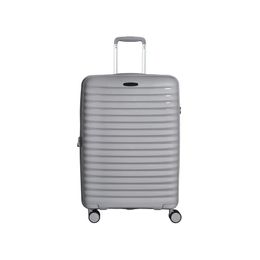 d&n D&N Travel Line 4500+ - 4-Rollen-Trolley M 65 cm erw. (black) in grau | Gr.: onesize