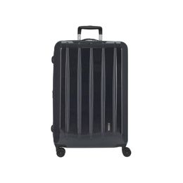 Check.In London 2.0 - 4-Rollen-Trolley 75 cm (orange) in carbon blau | Gr.: onesize