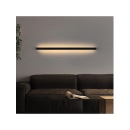 ZMH Wandleuchte LED in schwarz moderne L 60CM 3000K warmwei&szlig; lang 21W | Gr.: onesize