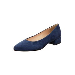 dirndl+bua Flache Pumps in Blau | Gr.: 40
