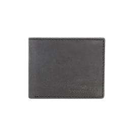 Tom Tailor Ron Geldb&ouml;rse RFID Schutz Leder 10 cm in black | Gr.: onesize