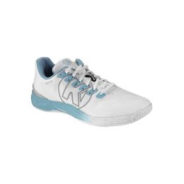 Kempa Hallen-Sport-Schuhe Attack Pro 2.0 W Game Changer in wei&szlig;/aqua | Gr.: 4,5