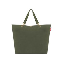 Reisenthel XL - Shopper 65 cm (teddy leo olive) in forest gold | Gr.: onesize