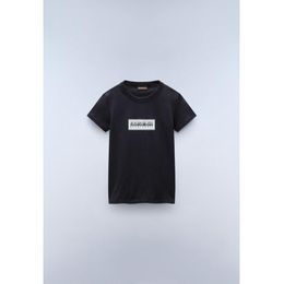 Napapijri T-Shirt "K S-Chamois Ss" in Schwarz | Gr.: 110/116