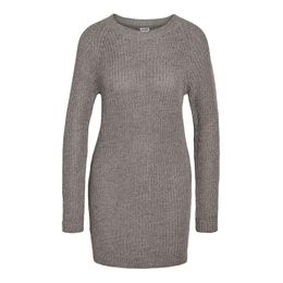 Noisy may Strickkleid in Medium Grey Melange | Gr.: L